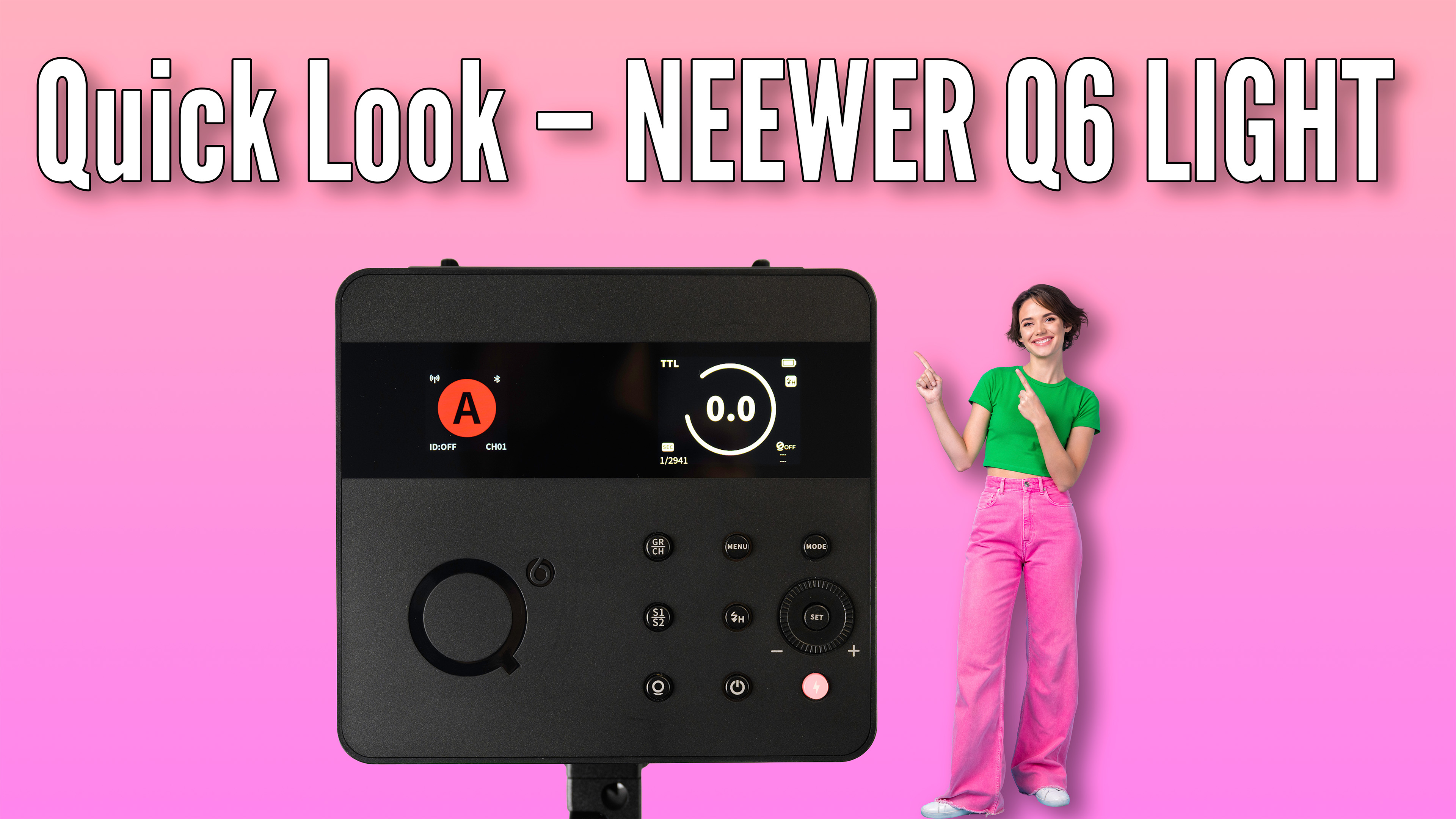 Neewer Q6 Light – QUICK LOOK